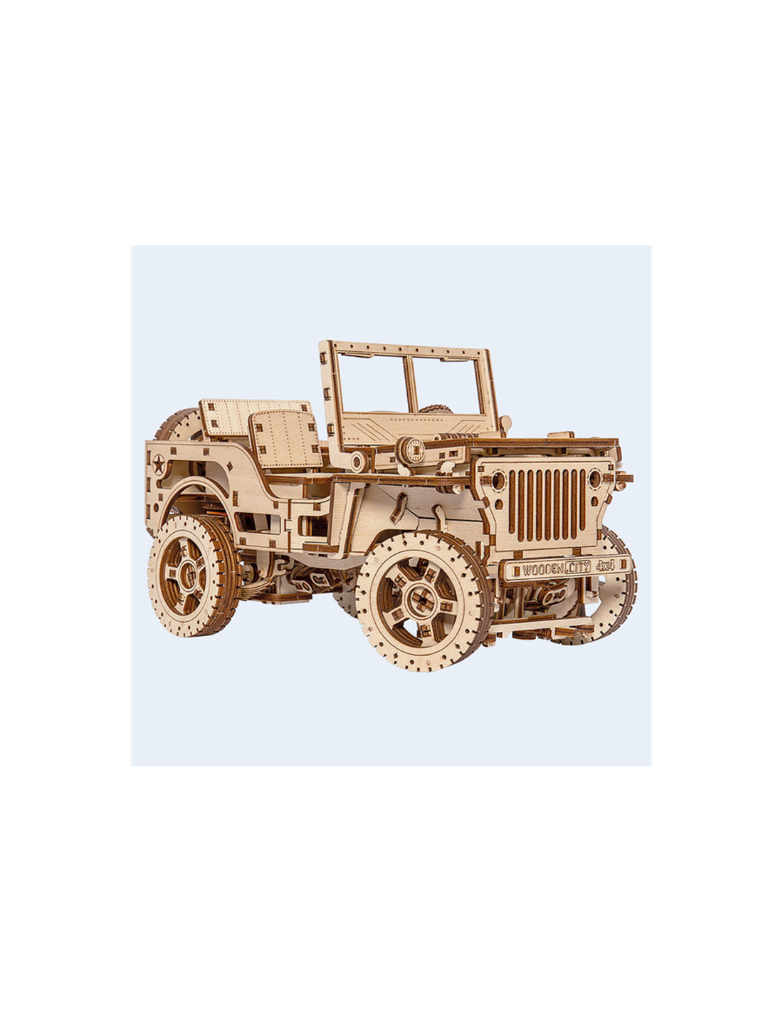 Amati Model - Jeep 4X4 - Wooden City