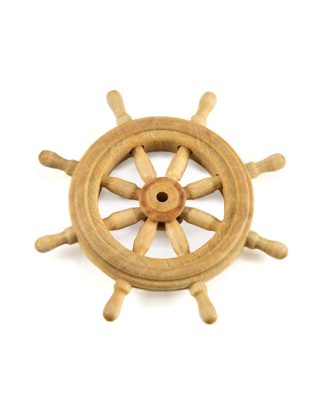 Amati Model - Rueda de timón de madera mm.40 - Pequeñas piezas y ac...