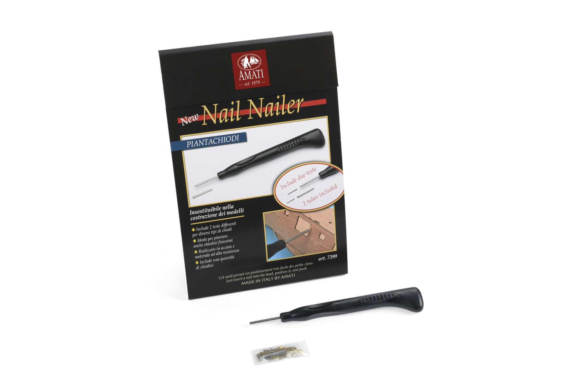 Amati Model - New Nail inserter - Tools for modeling