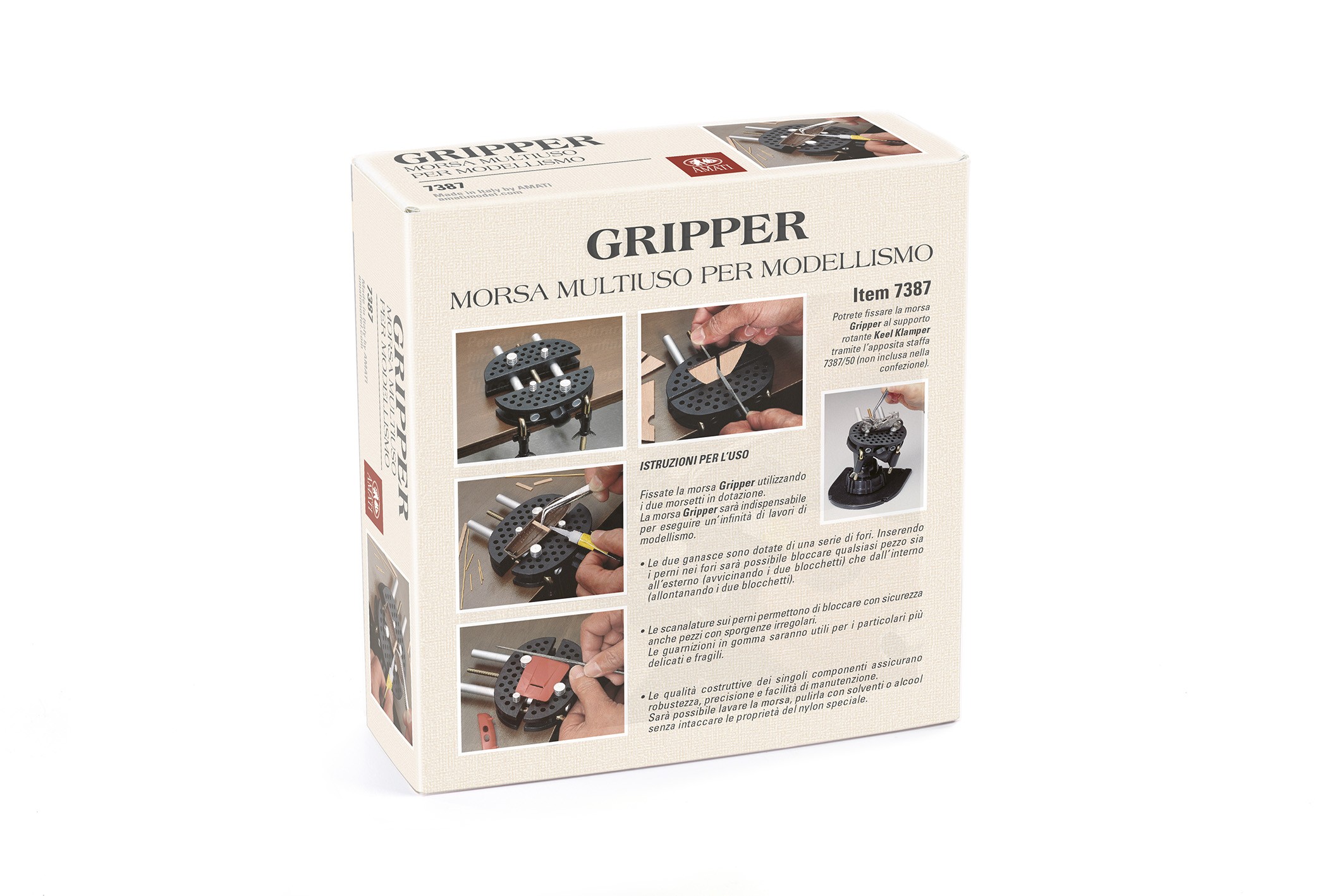 Amati Model - Multipurpose vise - Tools for modeling