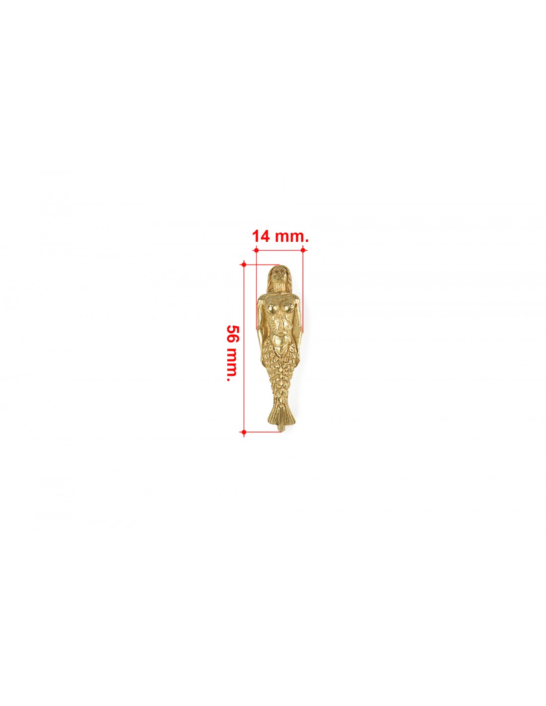 Amati Model - Metal figure-head mermaid - Figureheads