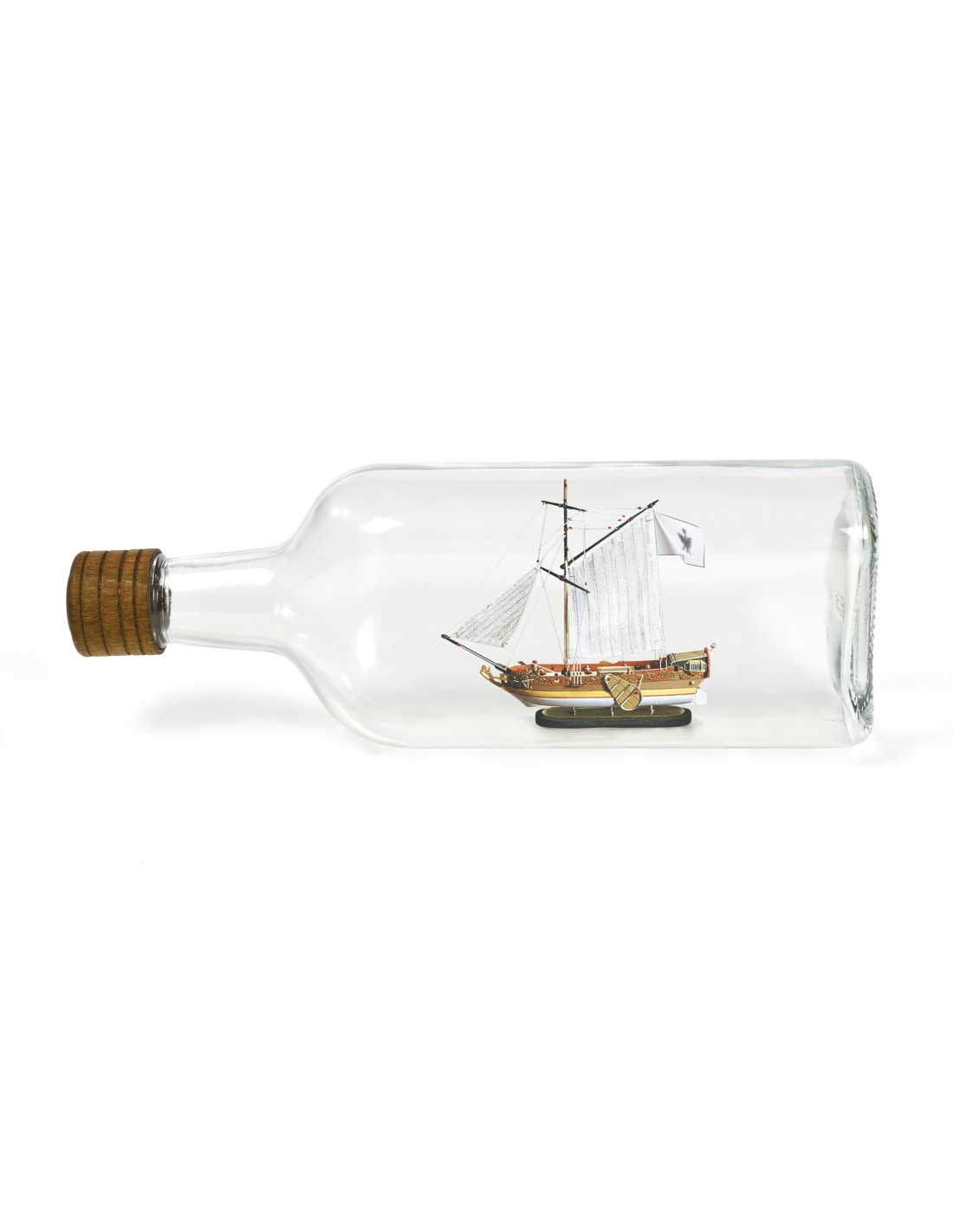 Amati Model - Dutch Yacht Kit (ship in bottle) - Ship in a bottle