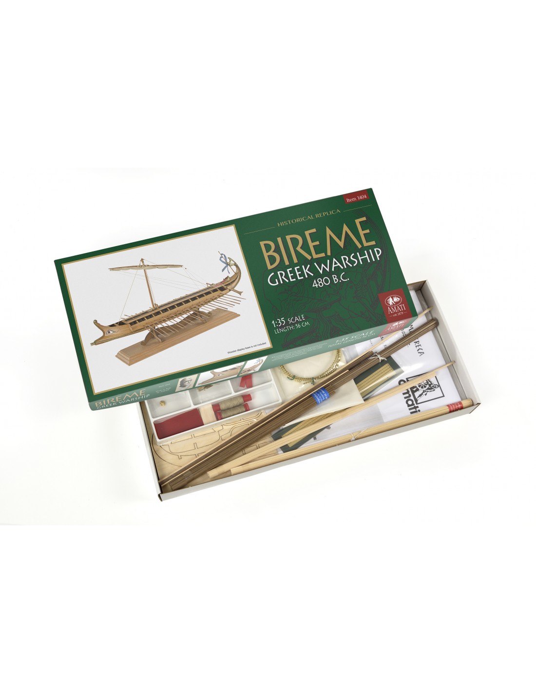 Amati Model - Bireme Greca kit - 1:30 scale model