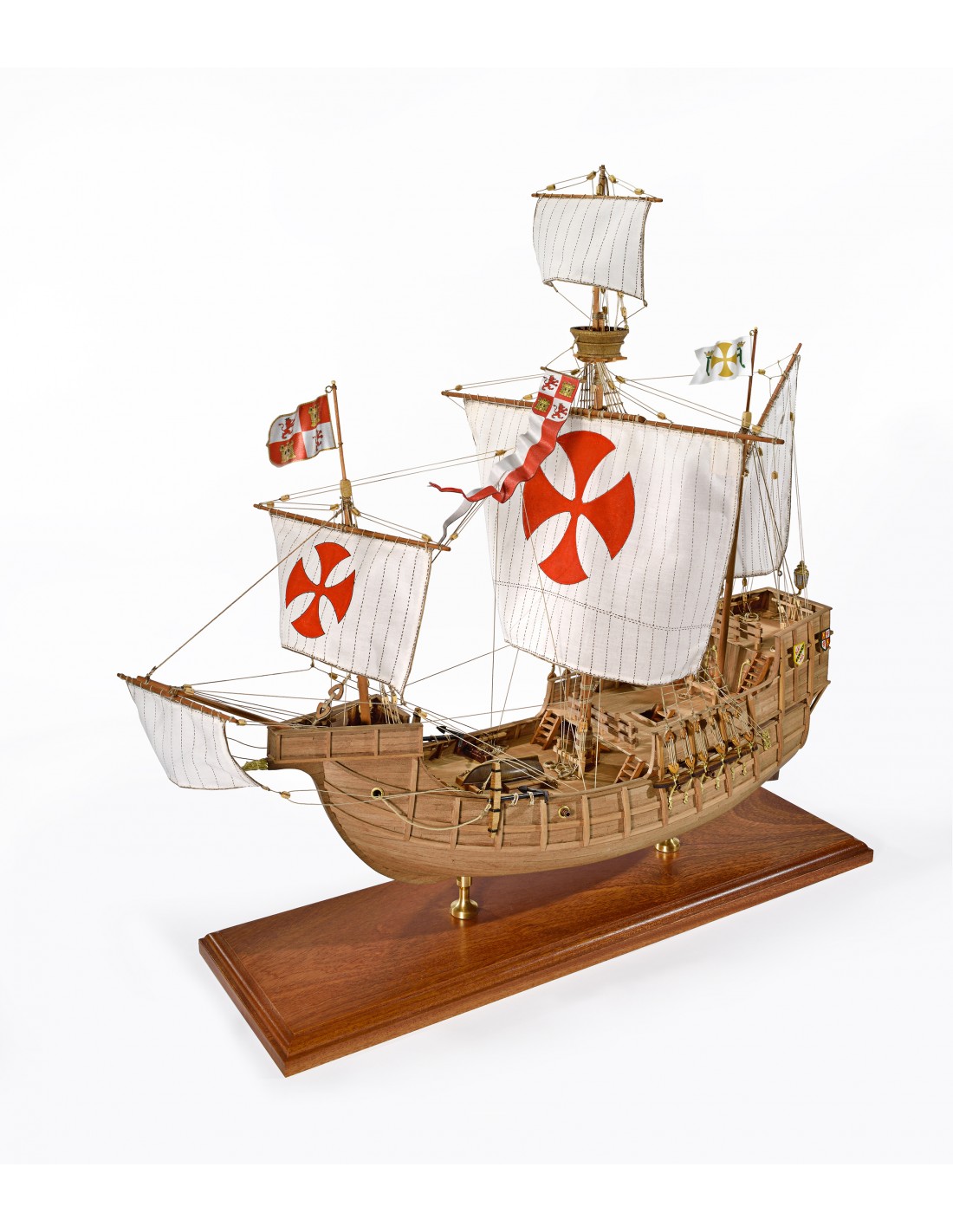 Santa Maria Caravel: Wooden Model Kit (1:65) - Amati Model