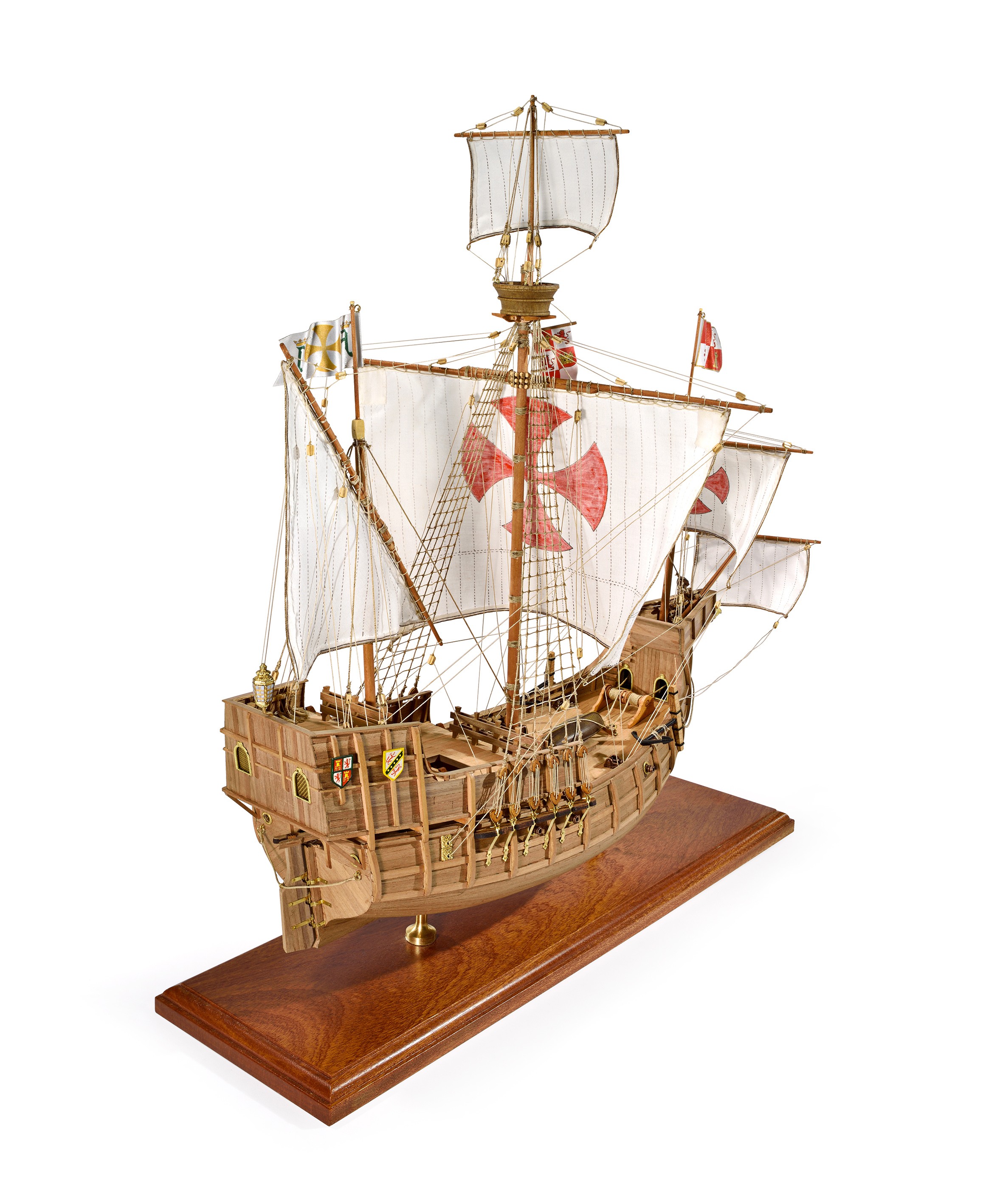 Santa Maria Caravel: Wooden Model Kit (1:65) - Amati Model
