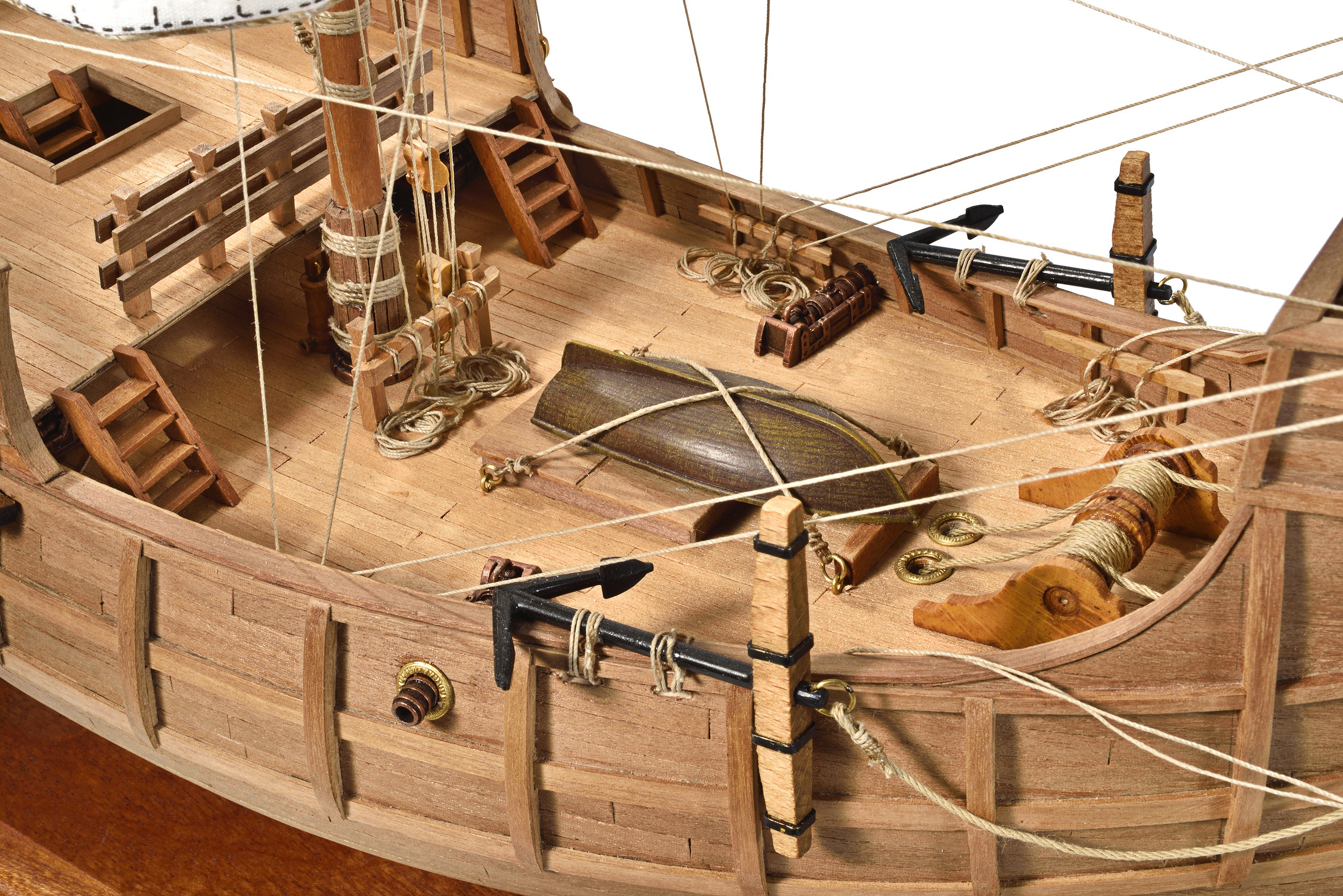 Santa Maria Caravel: Wooden Model Kit (1:65) - Amati Model