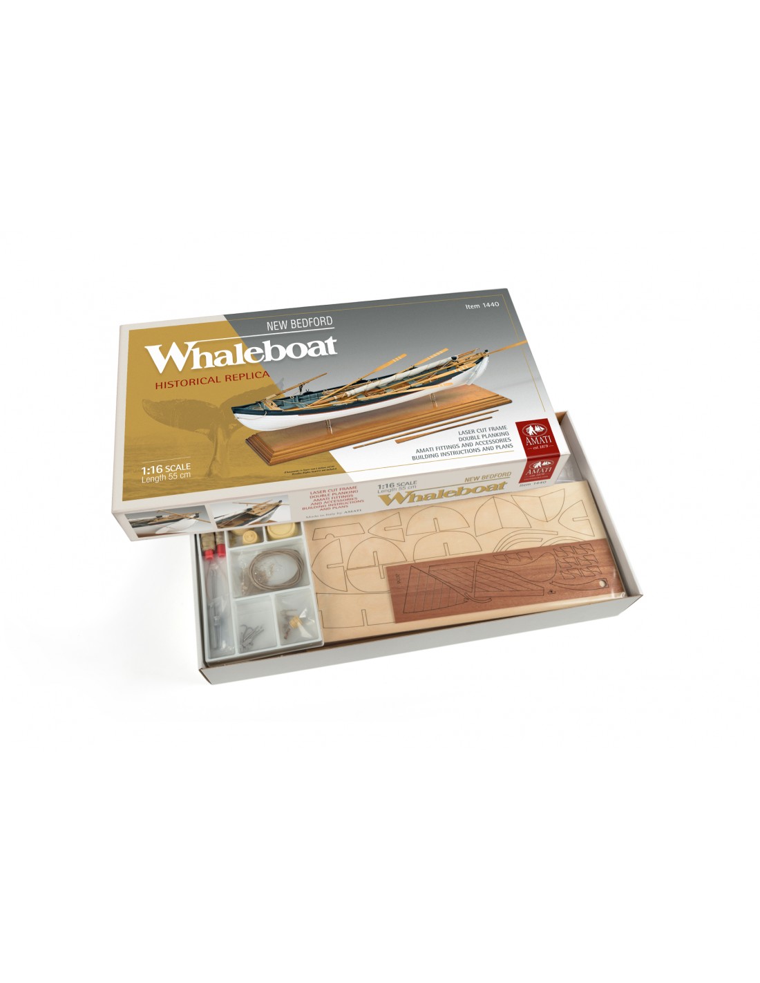 Amati Model - Whaling kit - 1:16 scale