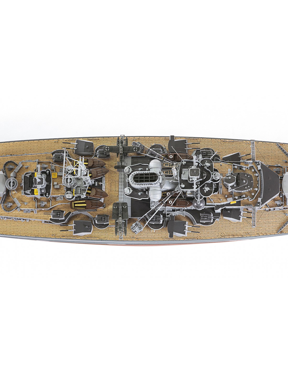 Bismarck Battleship Wooden Model Kit (1:200) - Amati Model