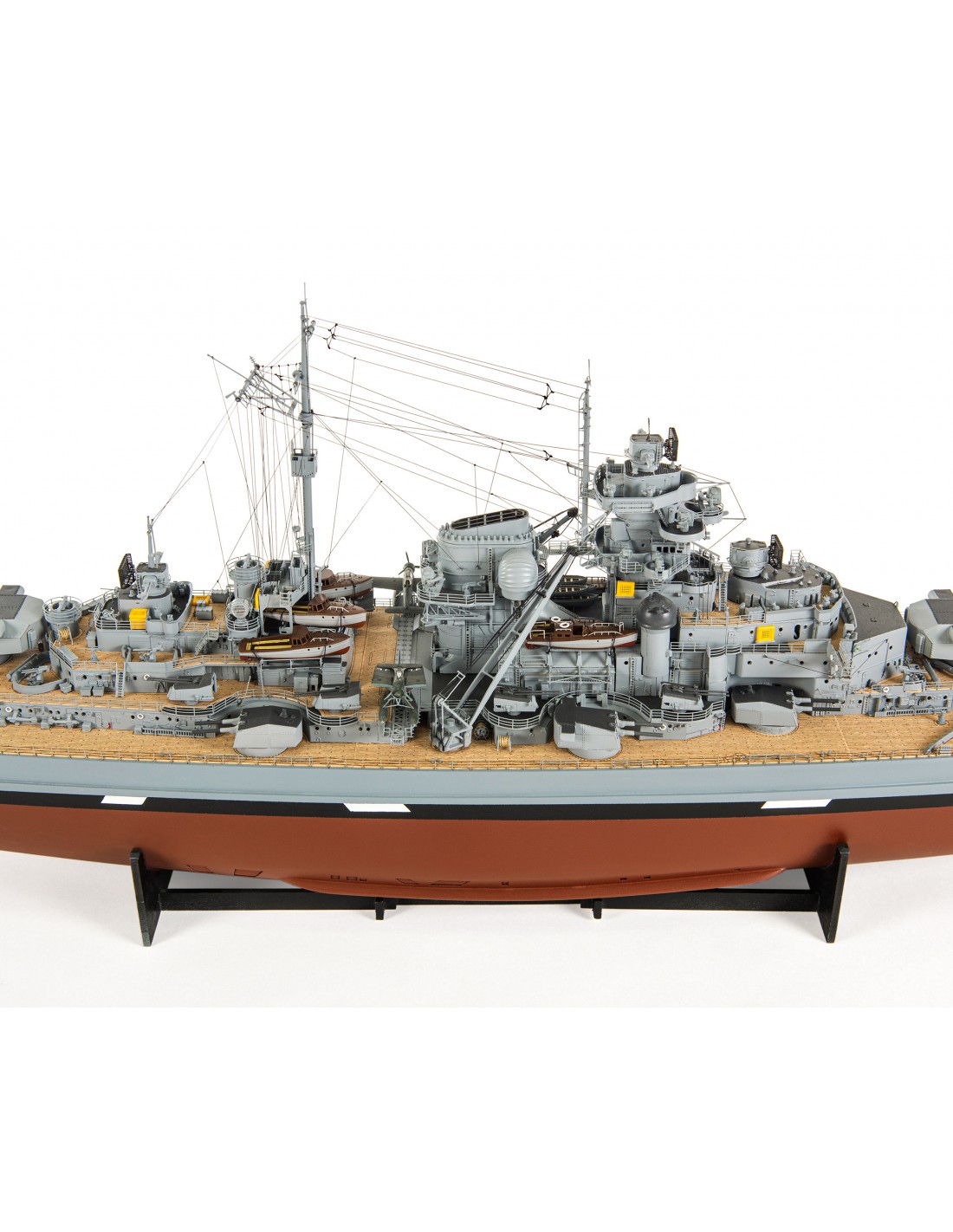 Bismarck Battleship Wooden Model Kit (1:200) - Amati Model