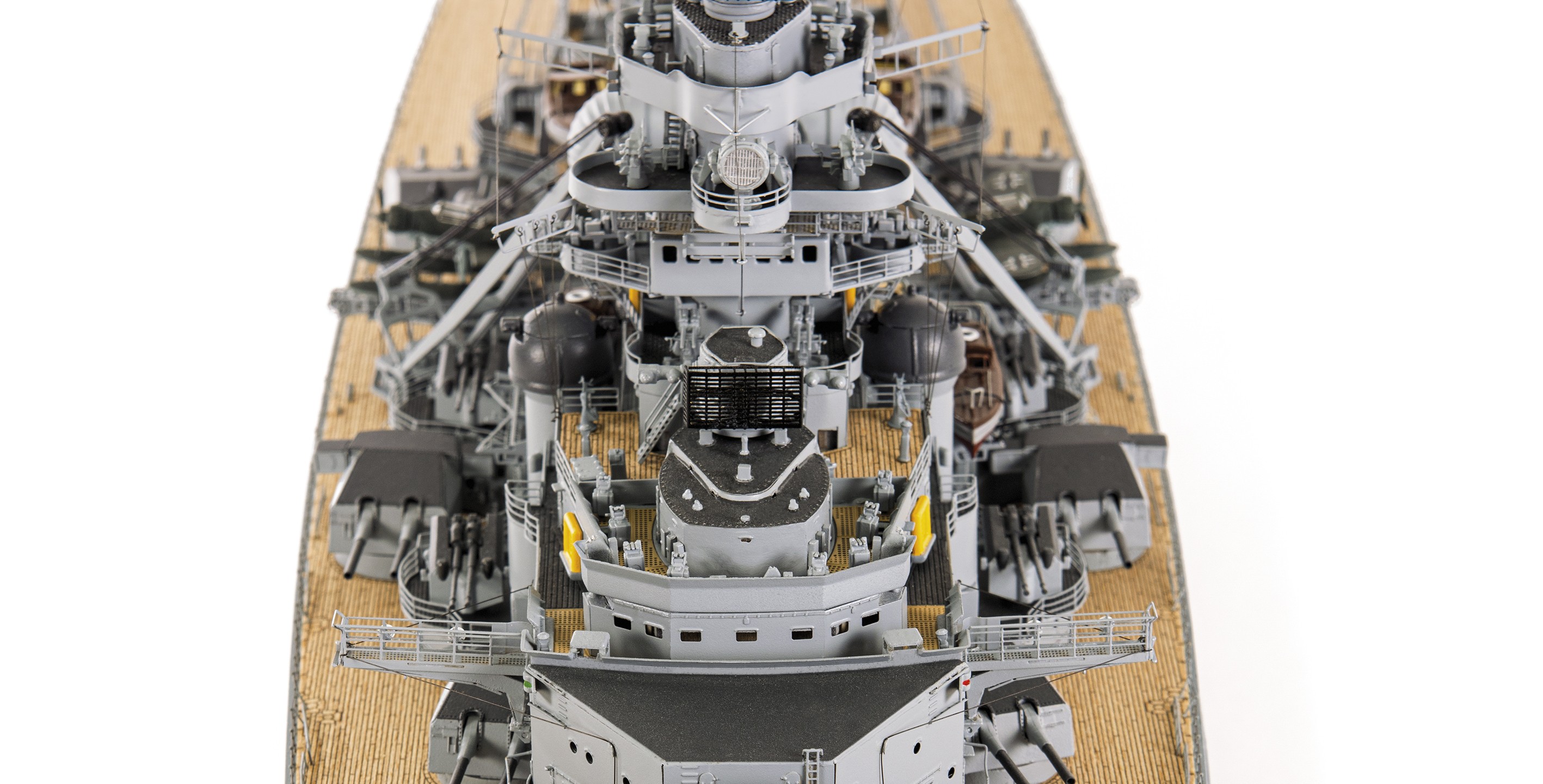 Bismarck Battleship Wooden Model Kit (1:200) - Amati Model