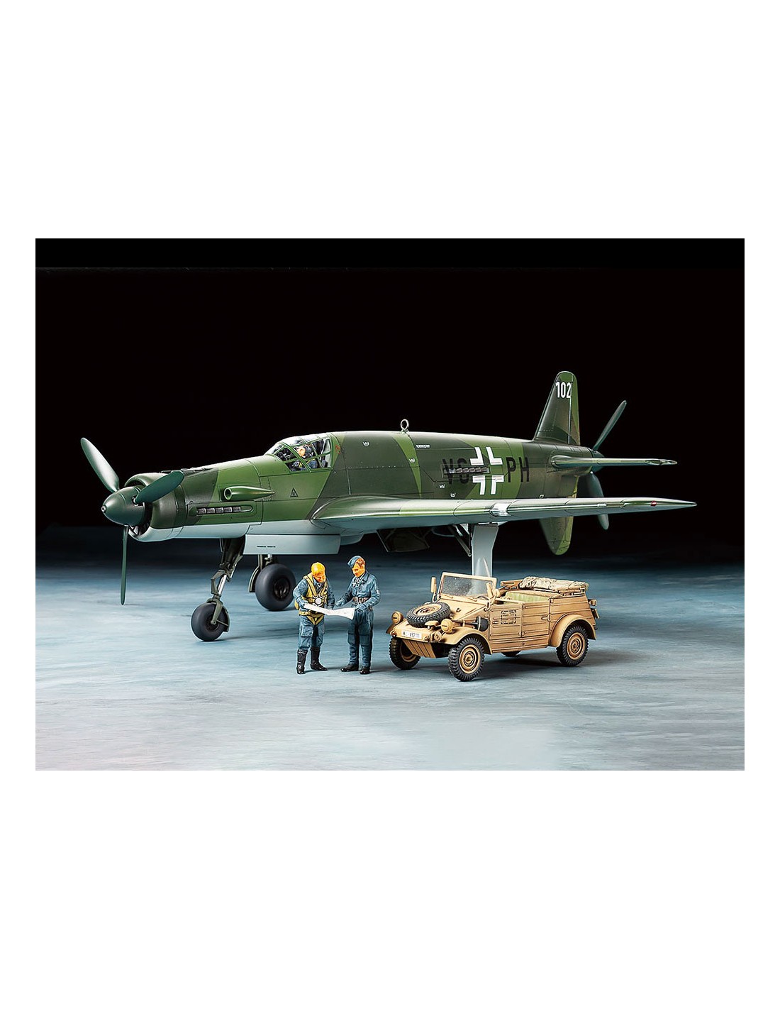 Tamiya Dornier Do335A Pfeil & Kübelwagen 1/48 | Amati