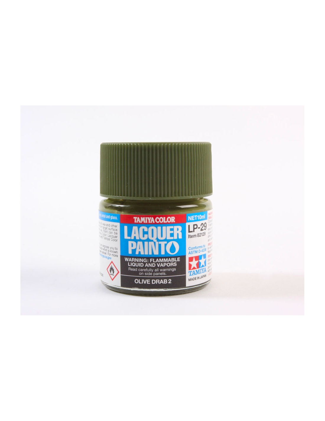 Lacquer Paint LP-29 Olive Drab 2 – High‑Resistance Finish for Modeling ...