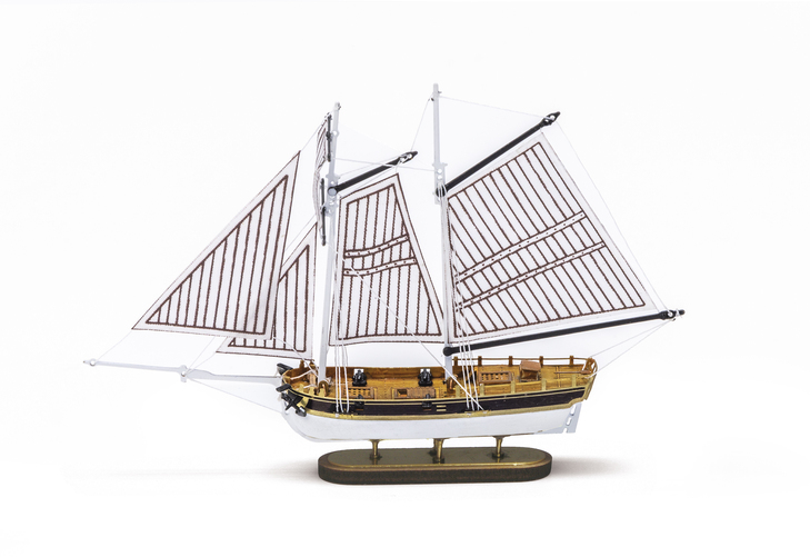 Build your next ship in a bottle model: Amati’s Hannah Kit